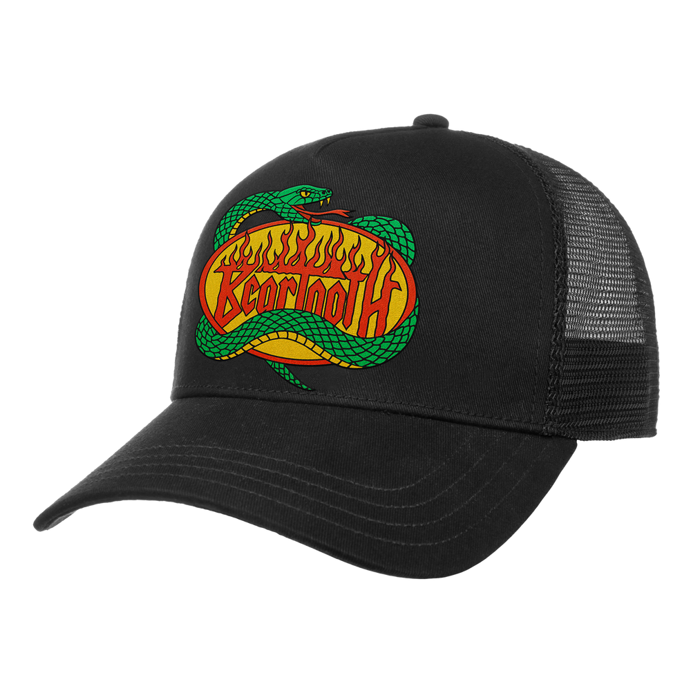 Flaming Snake Trucker Hat – Beartooth Store
